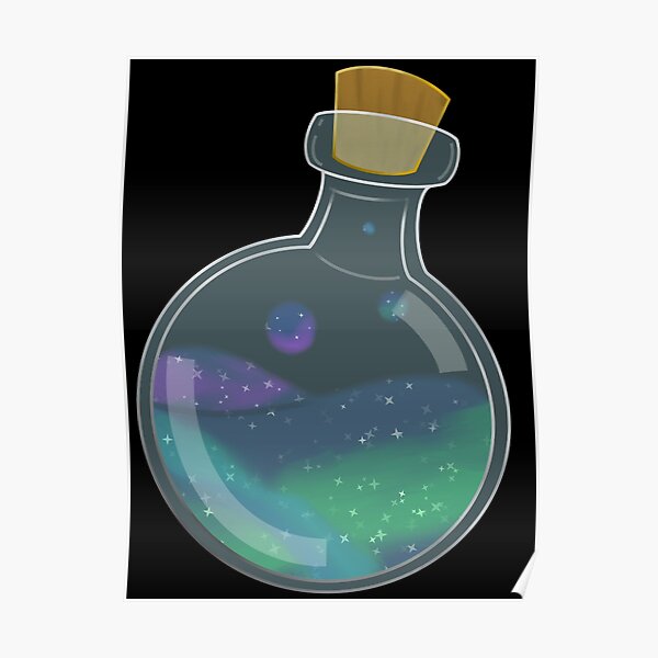 "Space potion" Poster for Sale by KikisImporium | Redbubble
