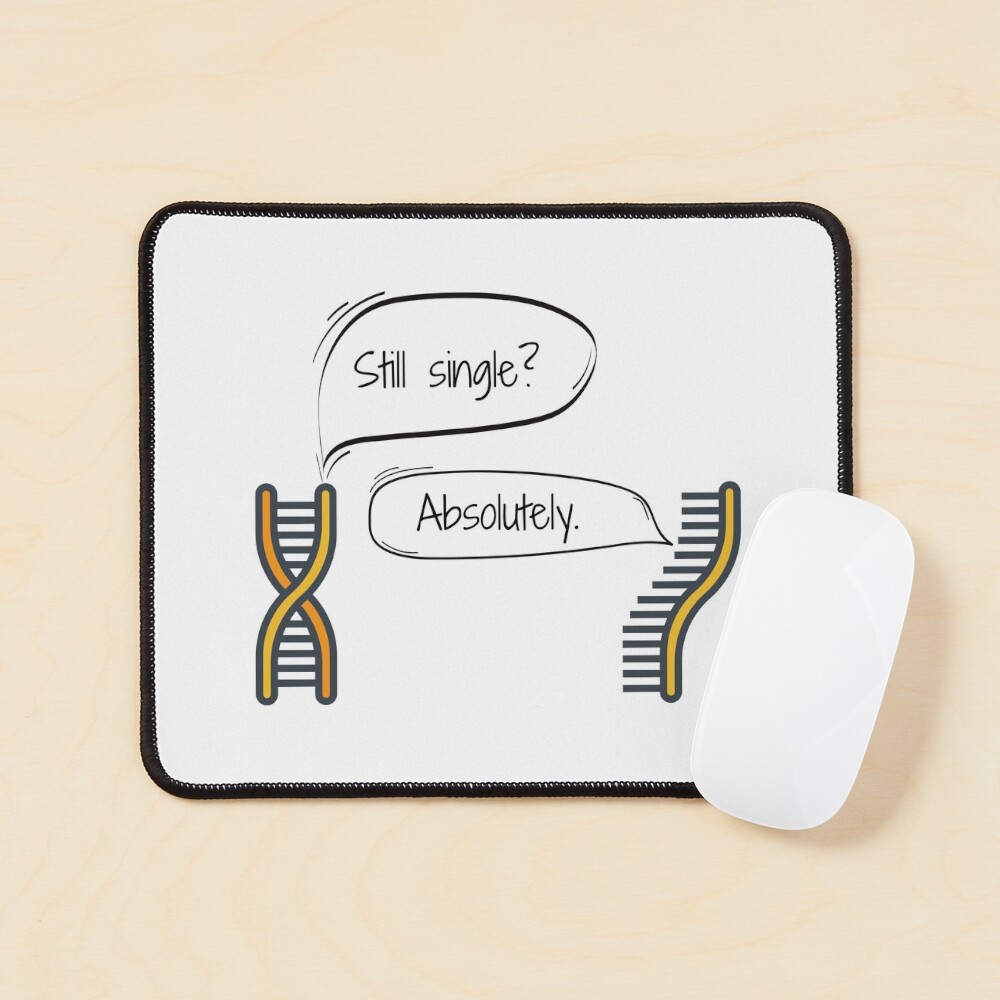 "DNA and RNA Joke" Sticker for Sale by Sci-Ninja-Blog | Redbubble