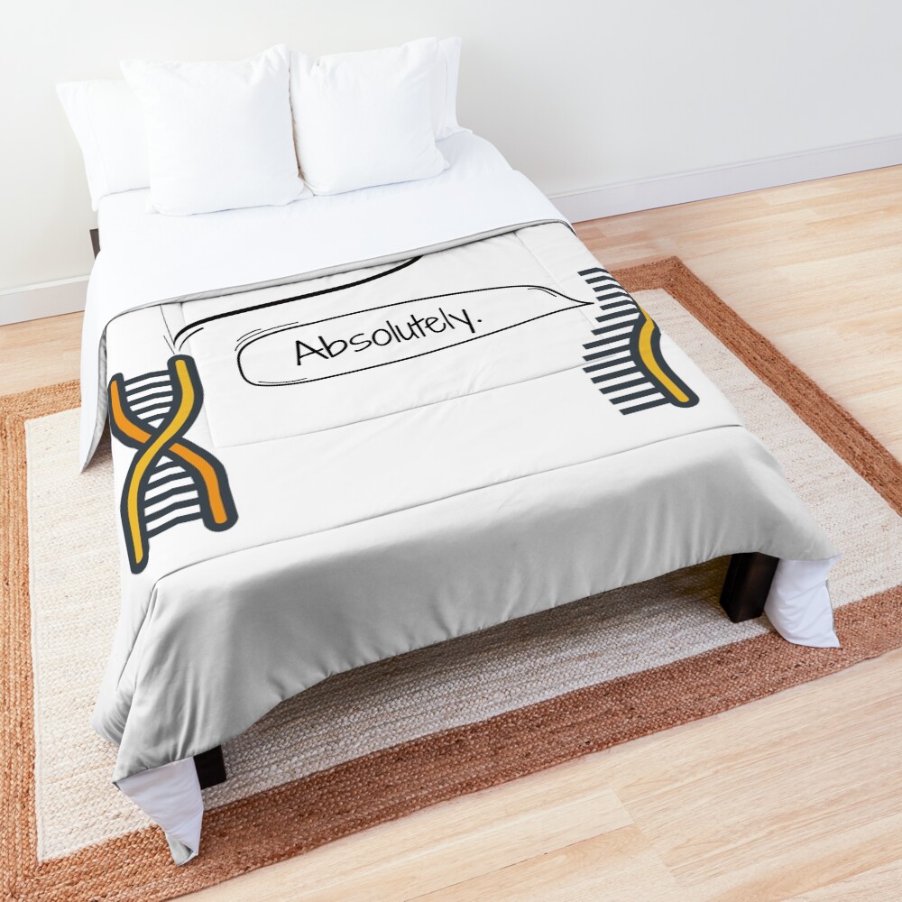 "DNA and RNA Joke" Sticker for Sale by Sci-Ninja-Blog | Redbubble