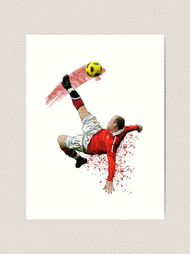 "Wayne Rooney " Art Print for Sale by Armaan | Redbubble