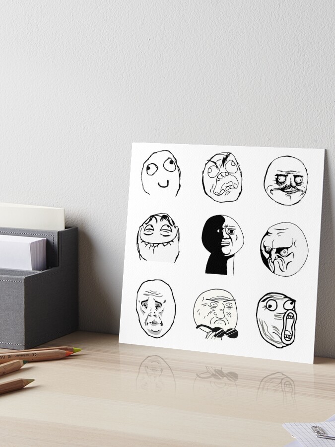 All Rage Faces And Their Names