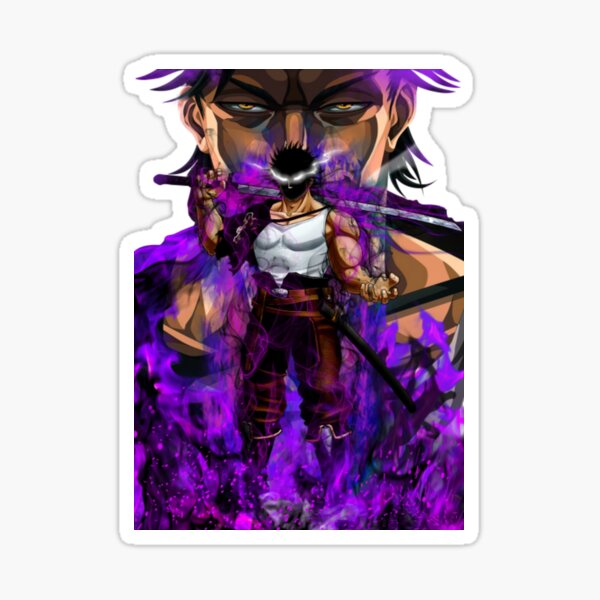"Yami Sukehiro" Sticker for Sale by KANJIAnimeSTORE | Redbubble