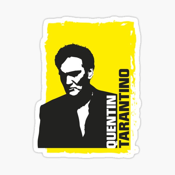 "Quentin Tarantino" Sticker for Sale by fer3407xzhtvz8 | Redbubble