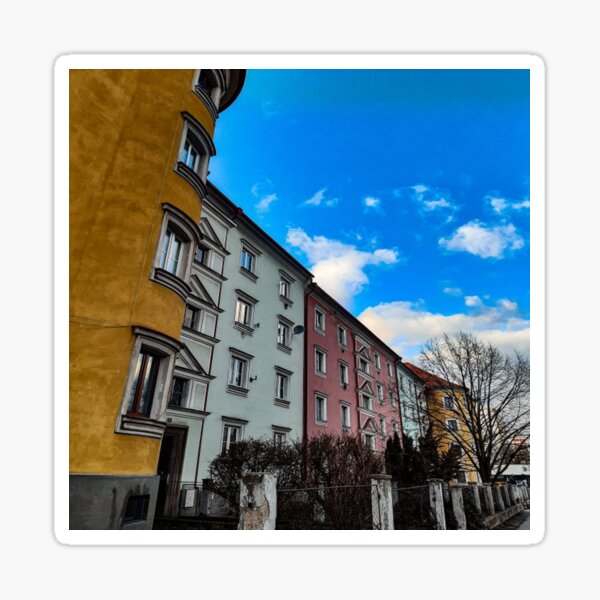 "Axio Czech Architecture" Sticker for Sale by badarau00 | Redbubble