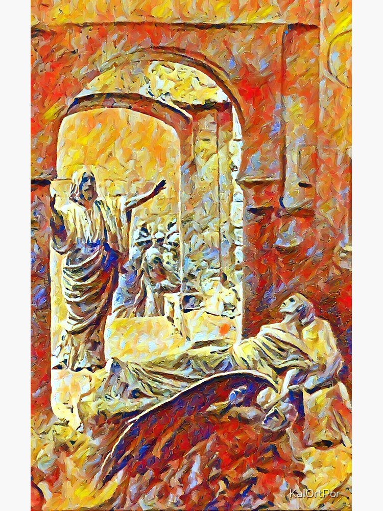 "Jesus Heals a Demon-Possessed Man" Art Print for Sale by KalOrtPor ...