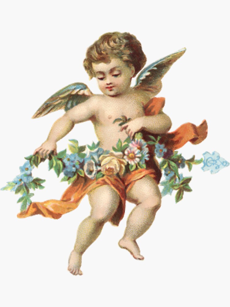 "Renaissance Angel" Sticker for Sale by EarthlingDesign | Redbubble