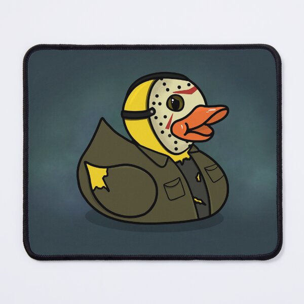 "Rubber Ducky Jason" Mouse Pad by tamikajo | Redbubble