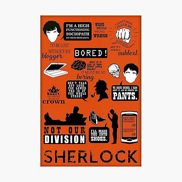 Impression photo « Sherlock (2010-2017) Émission de télévision », par ...