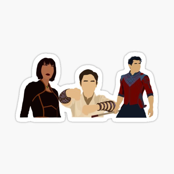 "Shang Chi Family" Sticker for Sale by lyssajaime | Redbubble
