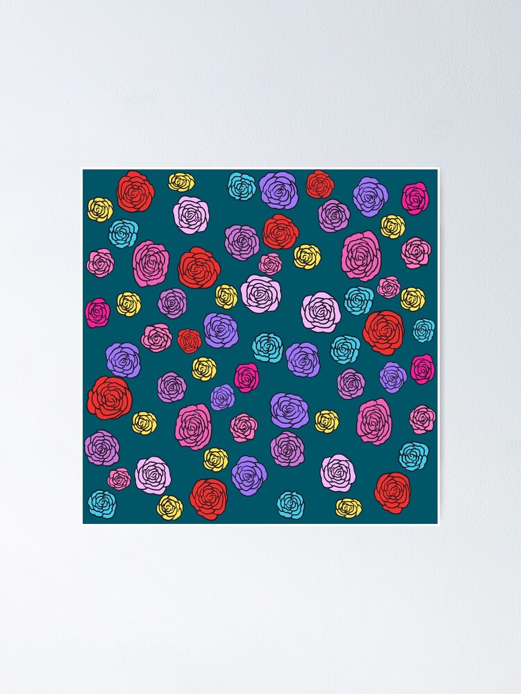 "Color me Rose" Poster by Alike44 | Redbubble