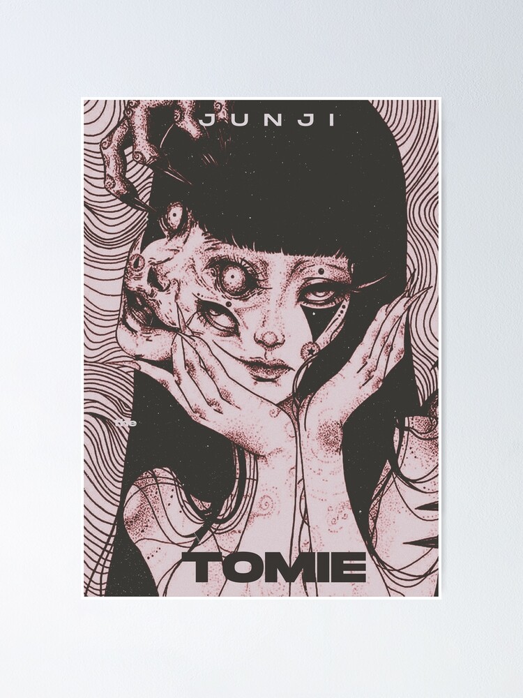 "tomie design " Poster for Sale by BIZIVIX | Redbubble