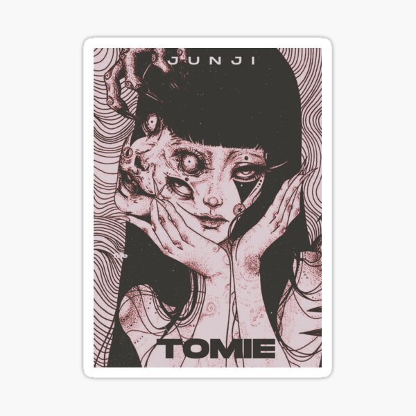 "tomie design " Sticker for Sale by BIZIVIX | Redbubble