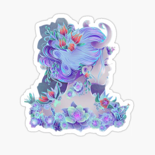 "Goddess Pastel Art" Sticker for Sale by GoatedGraphix | Redbubble