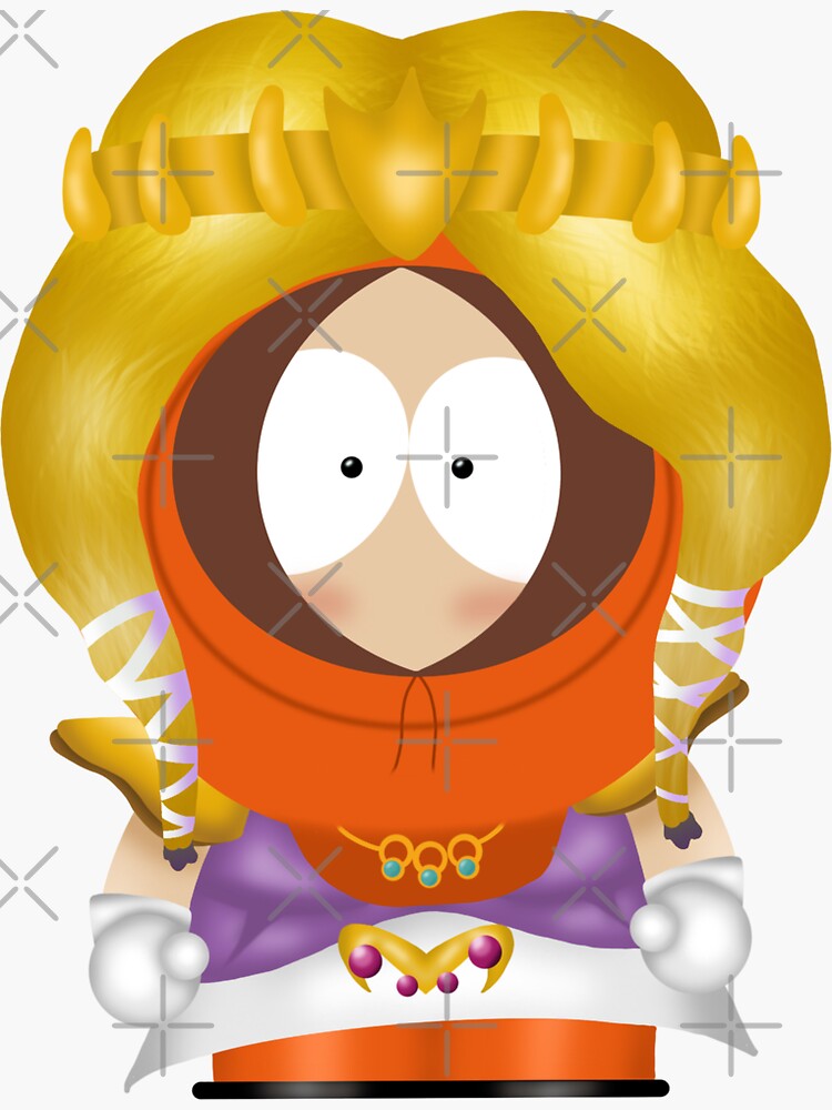 "Princess Kenny (South Park)" Sticker for Sale by OliviaM1912 | Redbubble