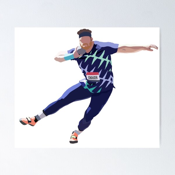 "Ryan Crouser" Poster for Sale by mappsart | Redbubble