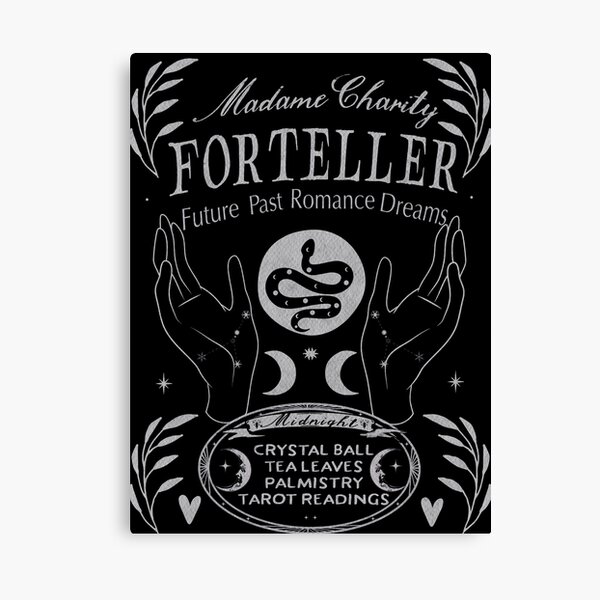 "Vintage Fortune Teller Sign Hands WIth Astrology Stars Snake With Moon ...
