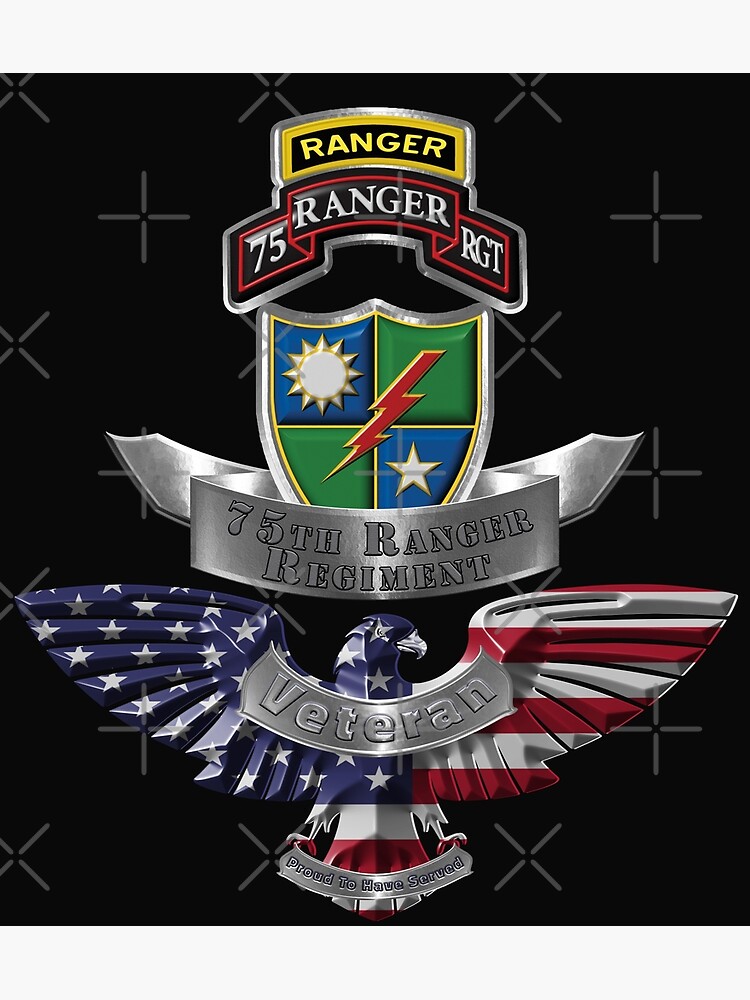 "75th Ranger Regiment “Veteran”" Poster for Sale by SoldierAlways ...