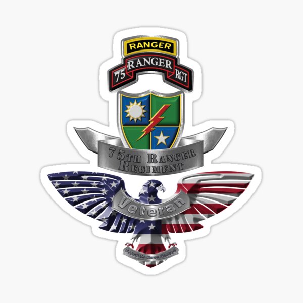 "75th Ranger Regiment “Veteran”" Sticker for Sale by SoldierAlways ...
