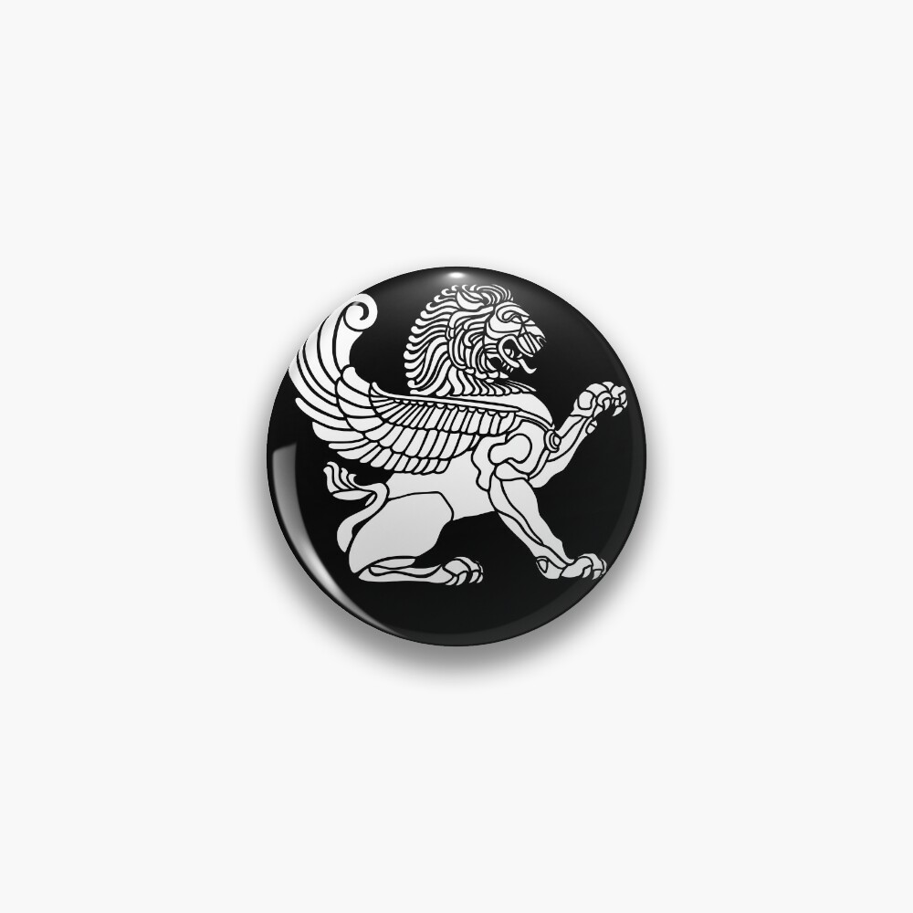 "Persian Lion Iranian Iran Persia Symbolism Icons" Pin for Sale by ...