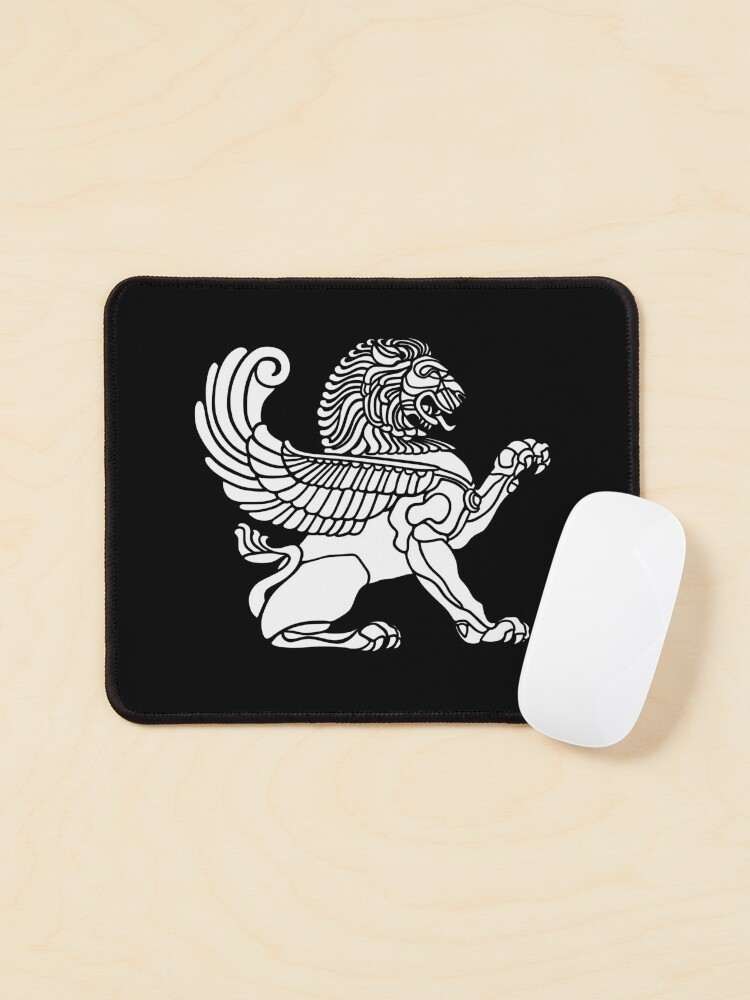 "Persian Lion Iranian Iran Persia Symbolism Icons" Mouse Pad for Sale ...