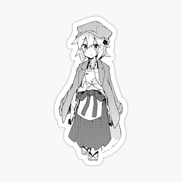 "Senko Coat " Sticker for Sale by anwright75vdc | Redbubble