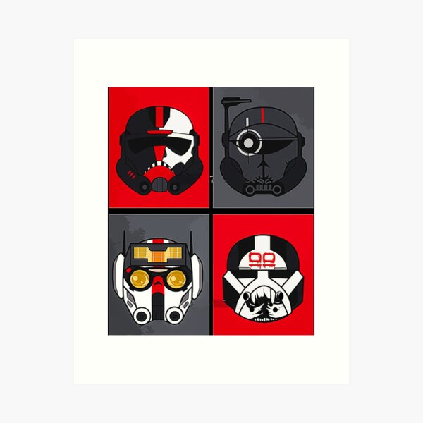 Star Wars The Bad Batch Art Prints | Redbubble