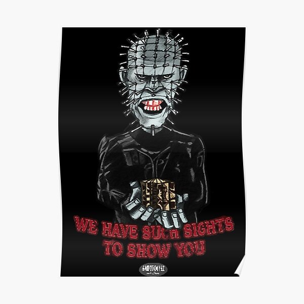 "Pinhead " Poster for Sale by Swango1994 | Redbubble