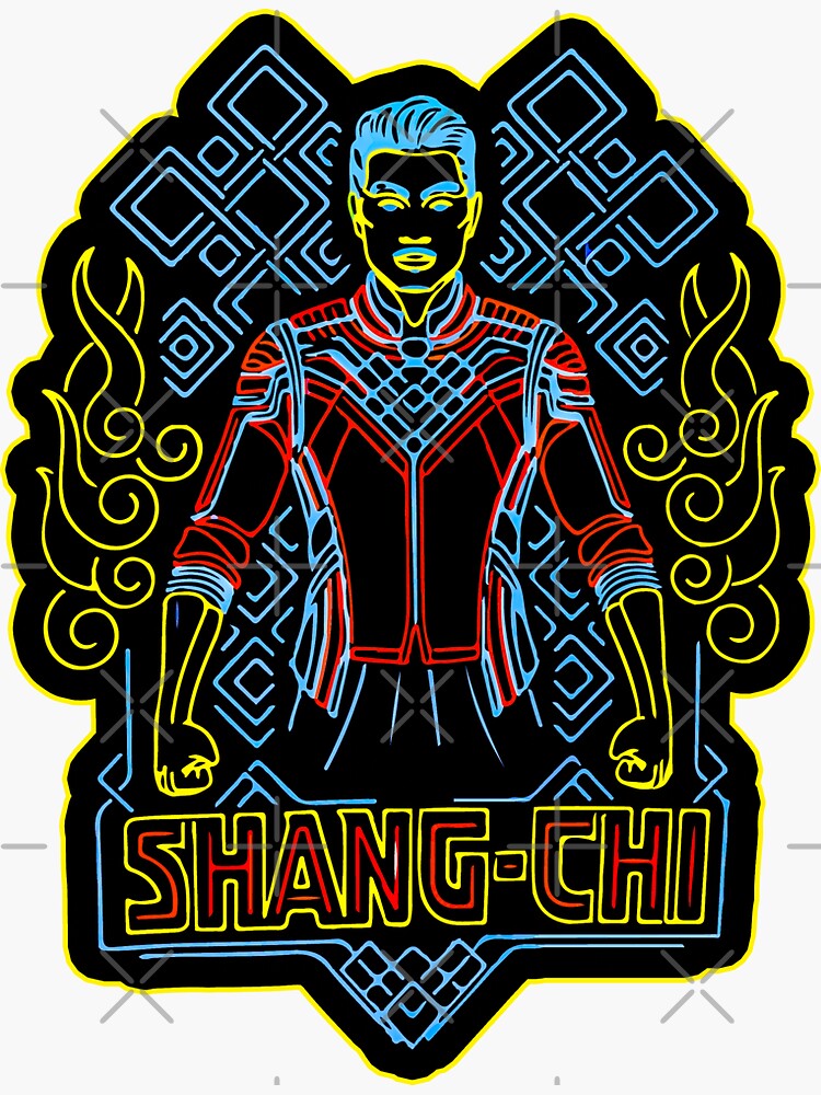 "Shang Chi" Sticker for Sale by TBFdesign | Redbubble