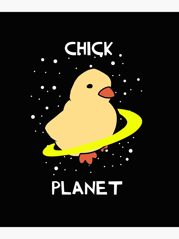 "Chick Planet" Sticker for Sale by spacestuff- | Redbubble