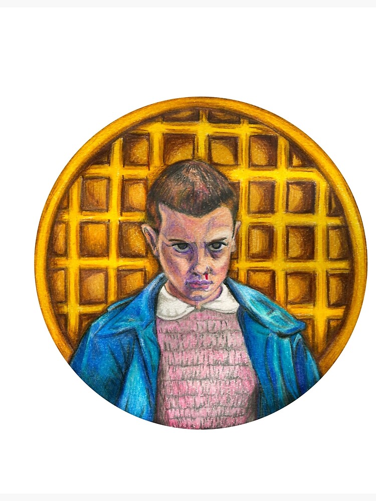 "Stranger Things Eleven" Art Print by owleryartdesign | Redbubble
