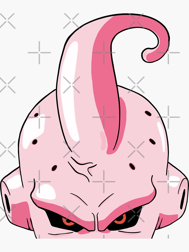 "Kid Buu" Sticker for Sale by ItsAilum | Redbubble