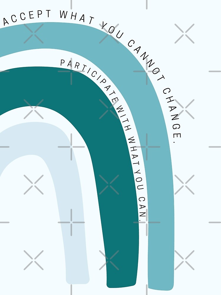 "Radical Acceptance Mental Health DBT Skill" Poster for Sale by ...