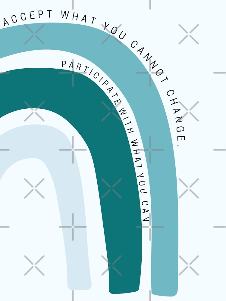 "Radical Acceptance Mental Health DBT Skill" Sticker for Sale by ...