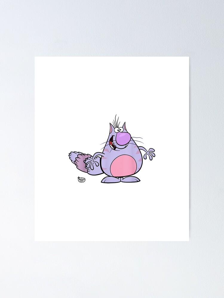 "Nature Cat Ronald Character " Poster for Sale by KonomiNetwork | Redbubble