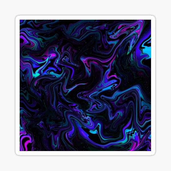 "Space Drip" Sticker for Sale by Bluezorel | Redbubble
