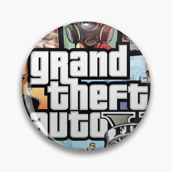 Grand Theft Auto Pins and Buttons | Redbubble