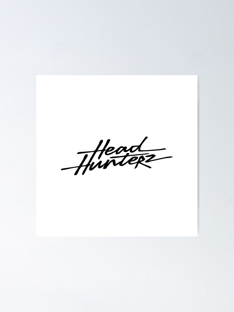 "BEST SELLING - Headhunterz Logo " Poster for Sale by BelknapBest ...