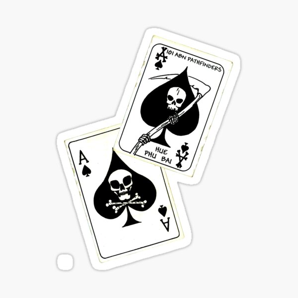 "Death Cards" Sticker for Sale by sionyboy82 | Redbubble