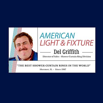 "Del Griffith - Shower Curtain Ring sales" Sticker for Sale by ...