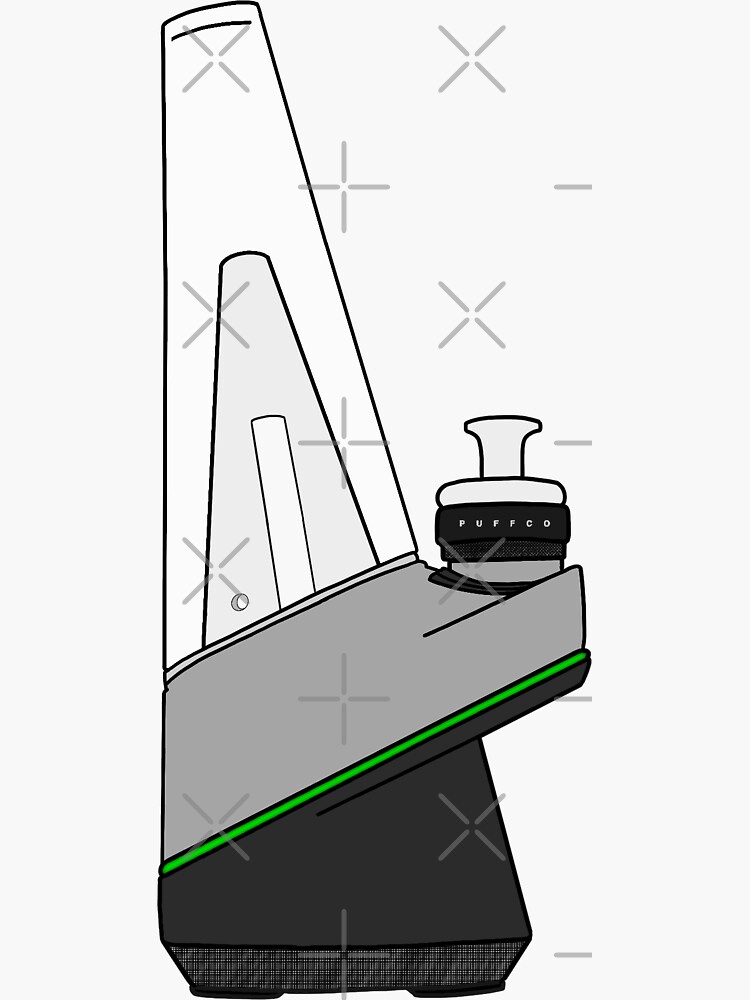 "Puffco Peak E-rig Dabber" Sticker for Sale by esenft23 | Redbubble