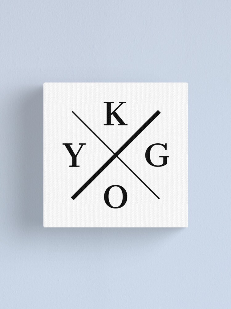 "BEST SELLING - KYGO Logo " Canvas Print by DupuyerBest | Redbubble