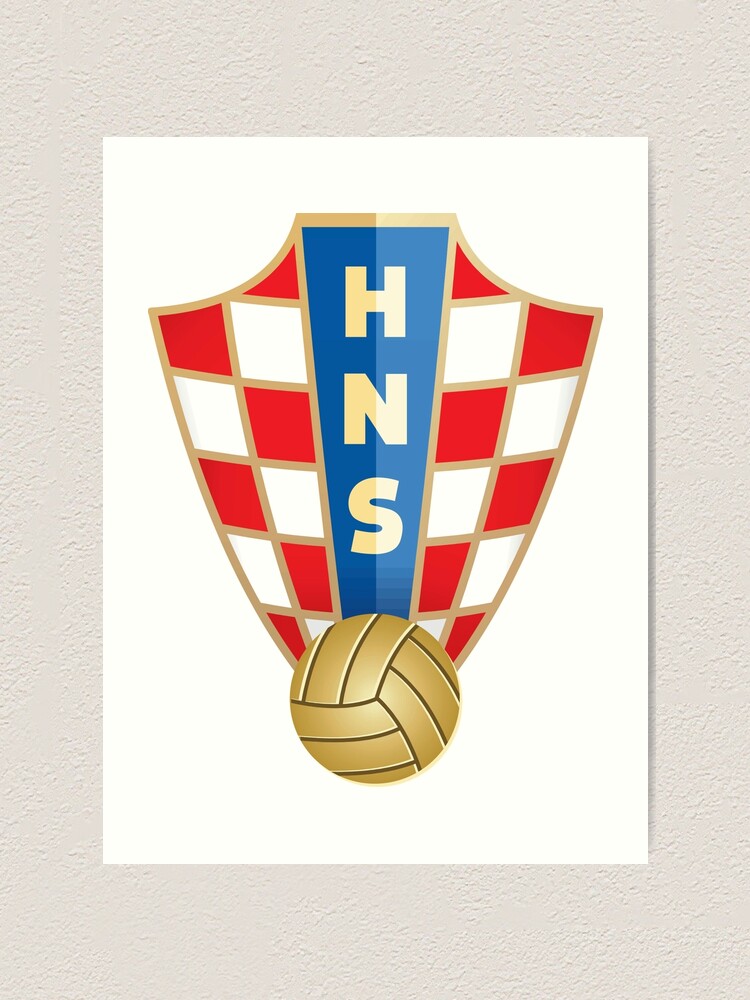 "LOGO - "CROATIA" HNS NATIONAL TEAM" Art Print for Sale by gerikaka ...