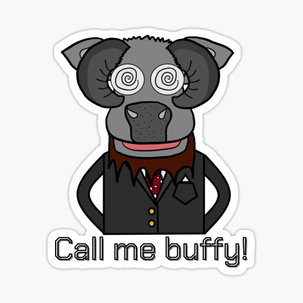 "Call me buffy! ver.8" Sticker for Sale by IzabellaMay | Redbubble