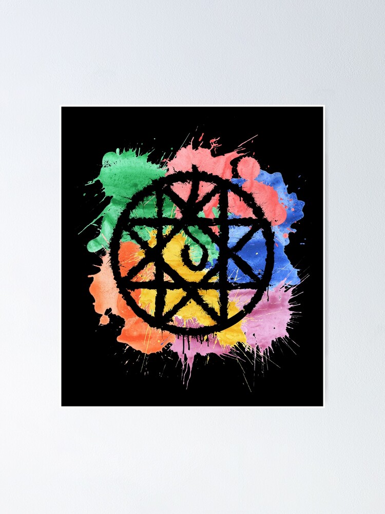 " Fullmetal Alchemist - Blood Rune (Watercolor)" Poster for Sale by ...