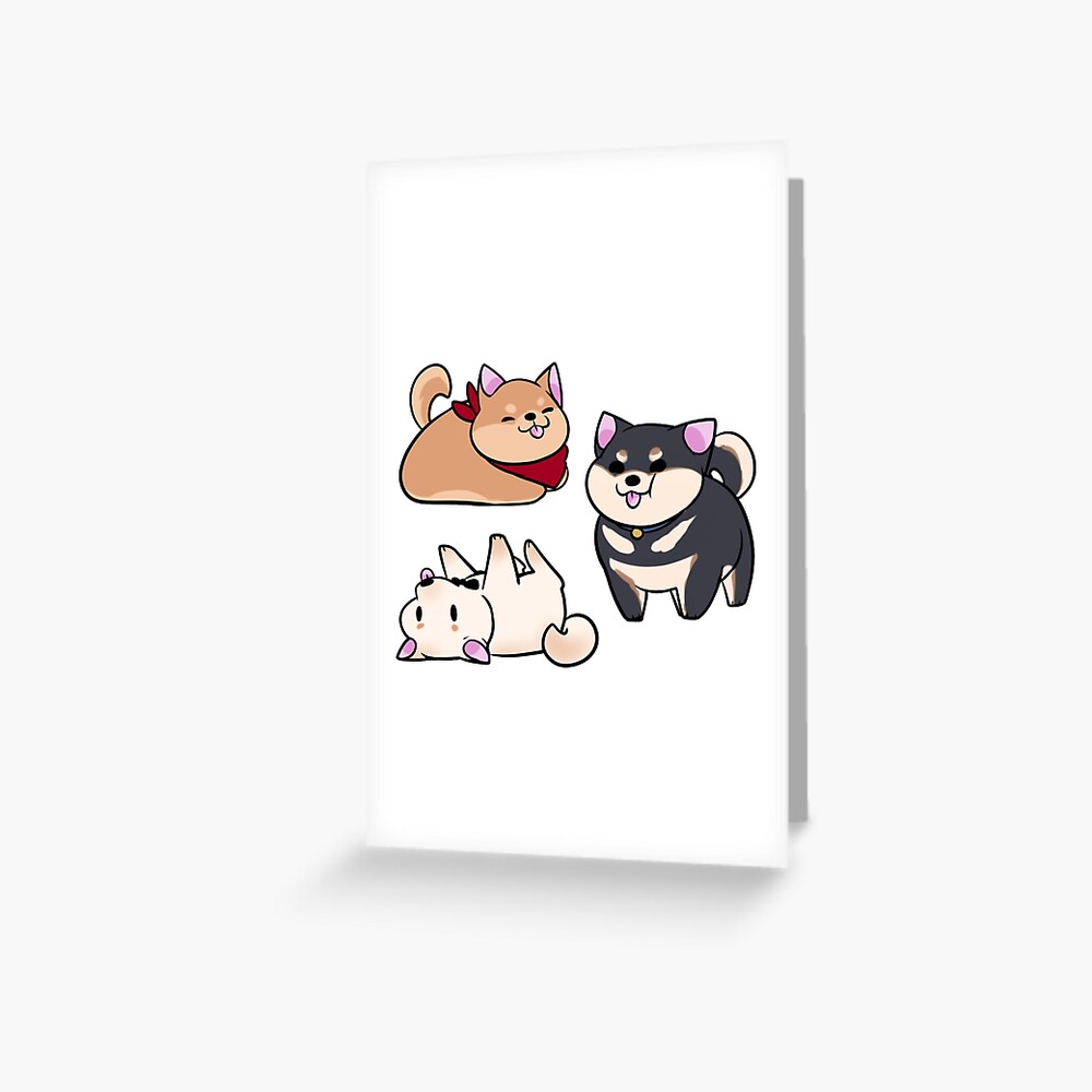 "shibes" Sticker for Sale by suguru | Redbubble