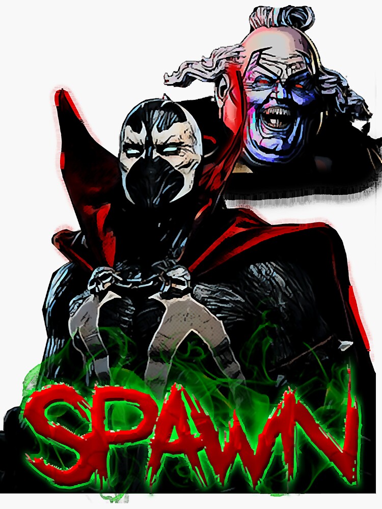 "Spawn " Sticker for Sale by EvittRyson | Redbubble