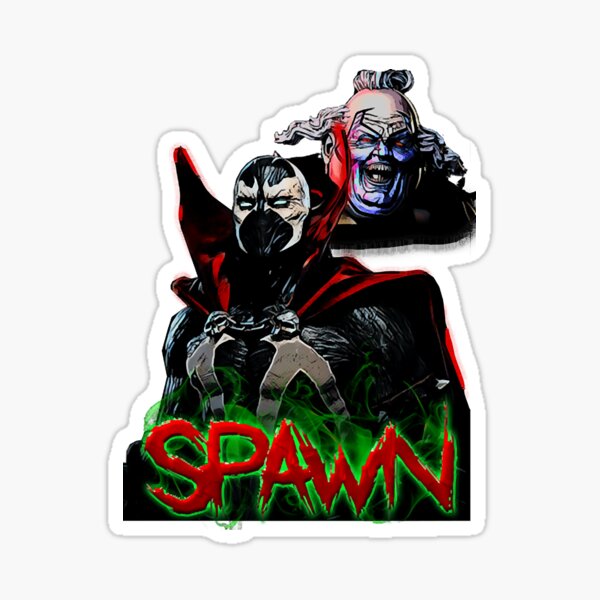 "Spawn " Sticker for Sale by EvittRyson | Redbubble