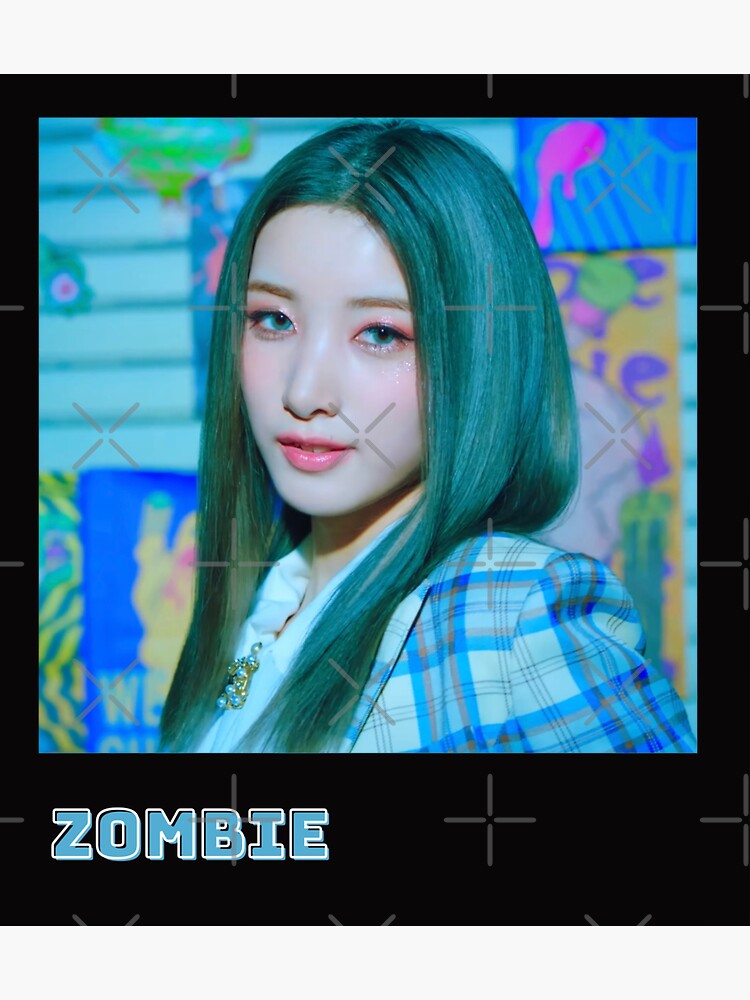 Yuki Purple Kiss Zombie Sticker For Sale By Lainysshop Redbubble