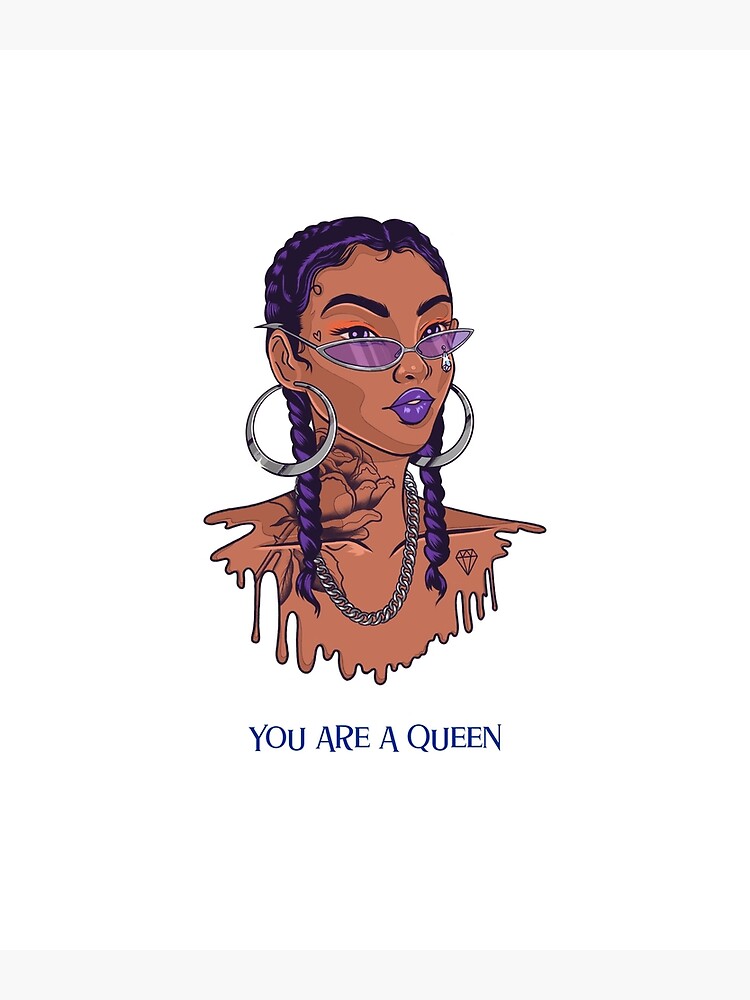 "You Are A Queen" Poster for Sale by ServiceCore24 | Redbubble