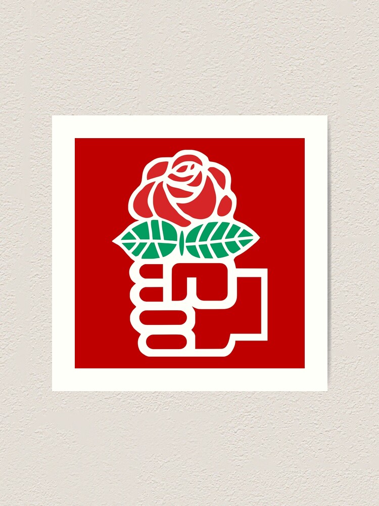 "Socialist Rose" Art Print for Sale by faconihopi | Redbubble